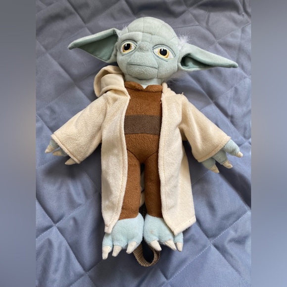 Star Wars | Toys | Plush Star Wars The Clone Wars Yoda Backpack Childs ...
